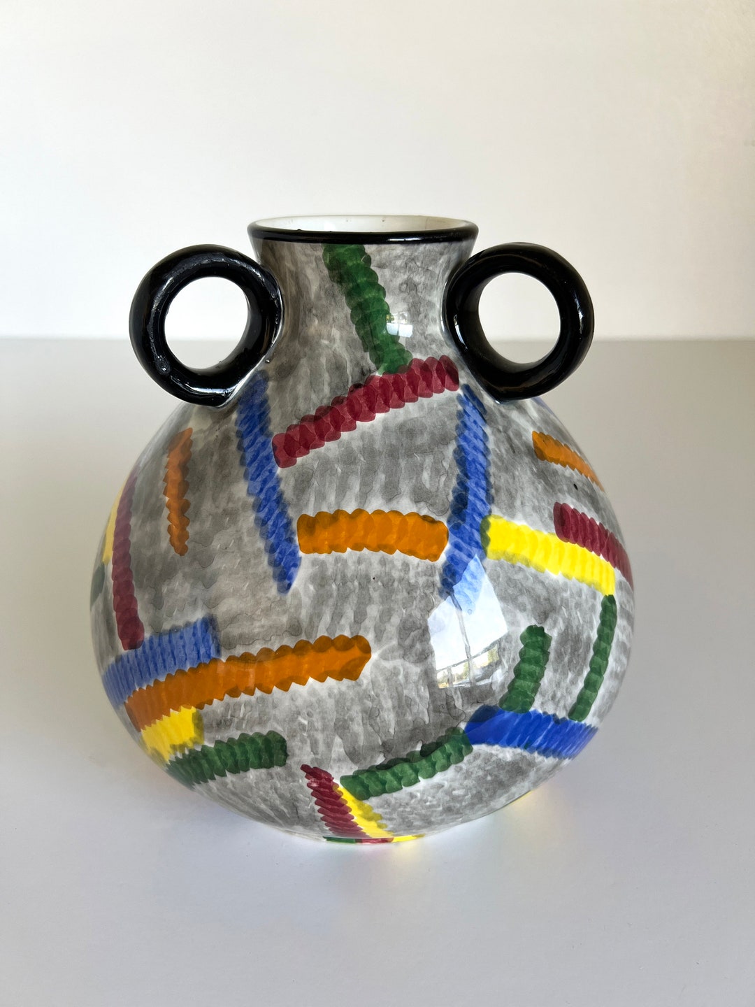 Eva Zeisel Gobelin SMF Germany Wheelock Black Forest Pottery Art Deco ...