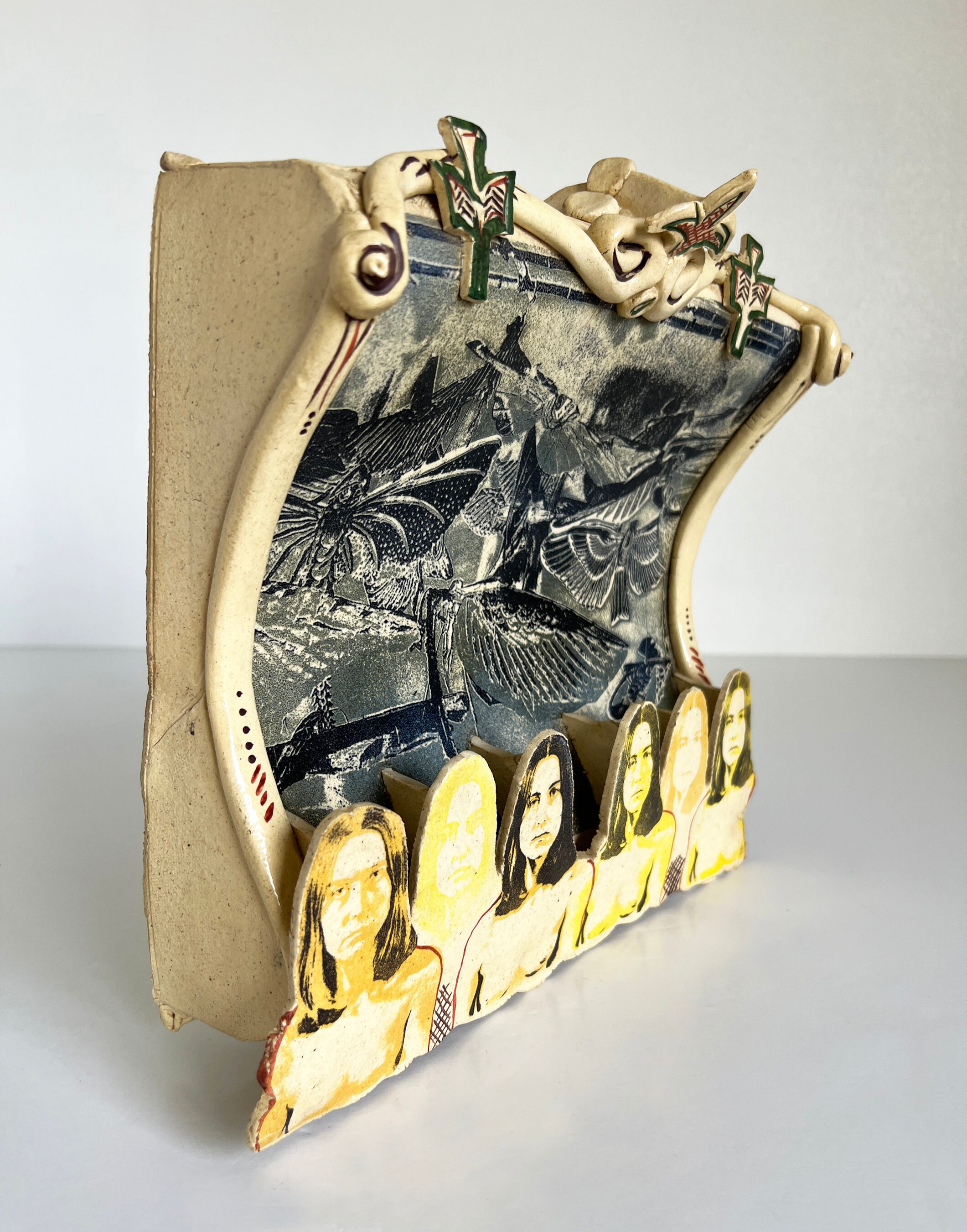 Robert Engle Pop Art Ceramic Sculpture Photo Print Transfer - Etsy