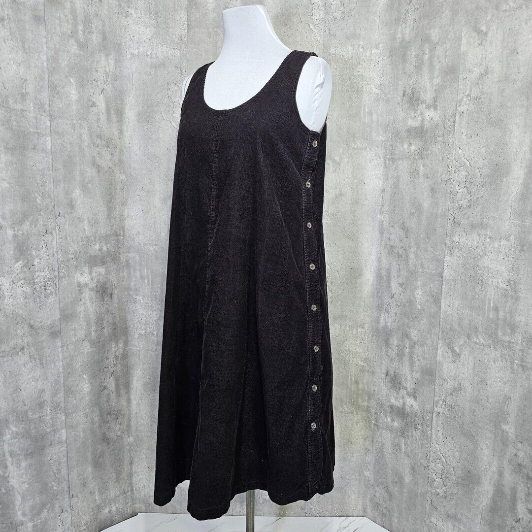 Vintage 70s 80s Time & Time Again Womens XL Dark Brown Corduroy ...