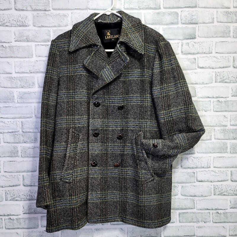 Pea Coat Jacket - Etsy