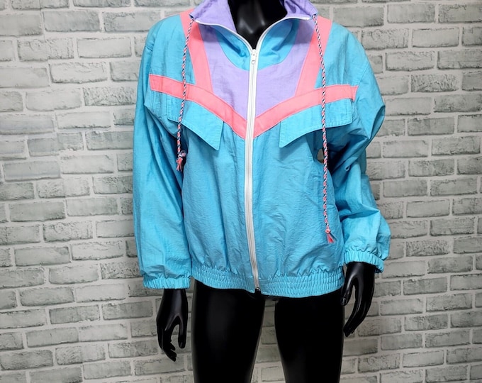 Vintage 90s Nike Mini Swoosh Logo Windbreaker Jacket Size M - Etsy