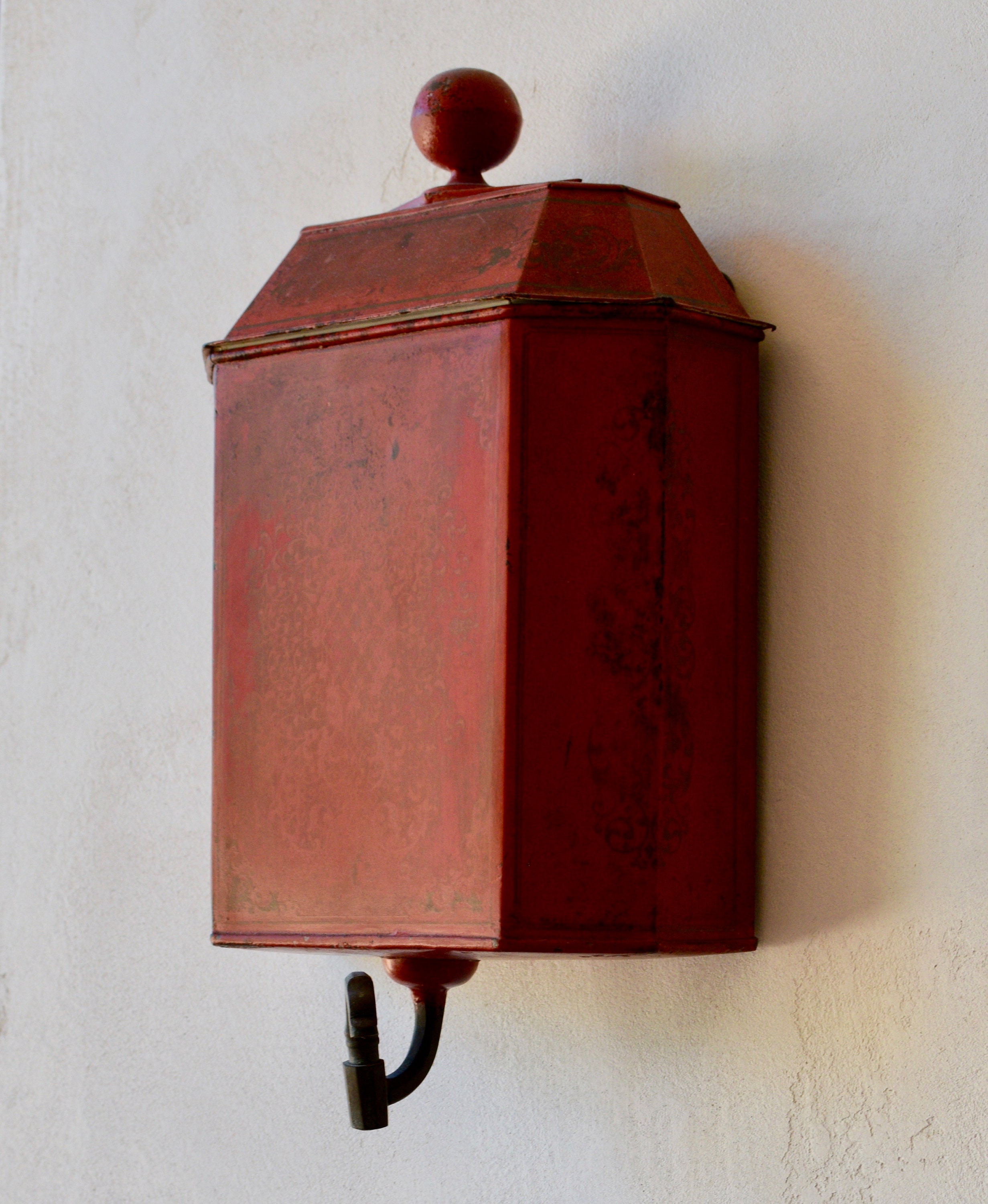 Antique French Red Tole Lavabo, Early-mid 19th Century, Rare - Etsy