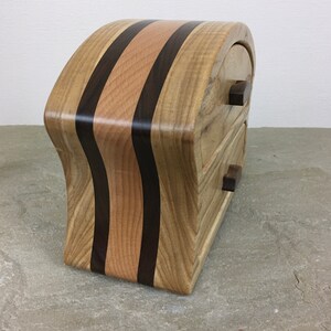 Wooden Jewellery Box Trinket Jewelry Walnut Ash Beech - Etsy