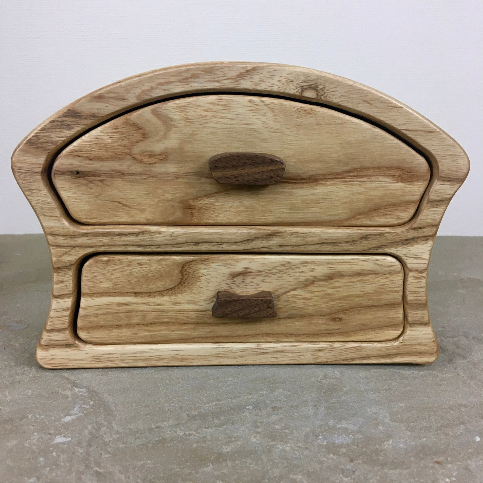 Wooden Jewellery Box Trinket Jewelry Walnut Ash Beech - Etsy