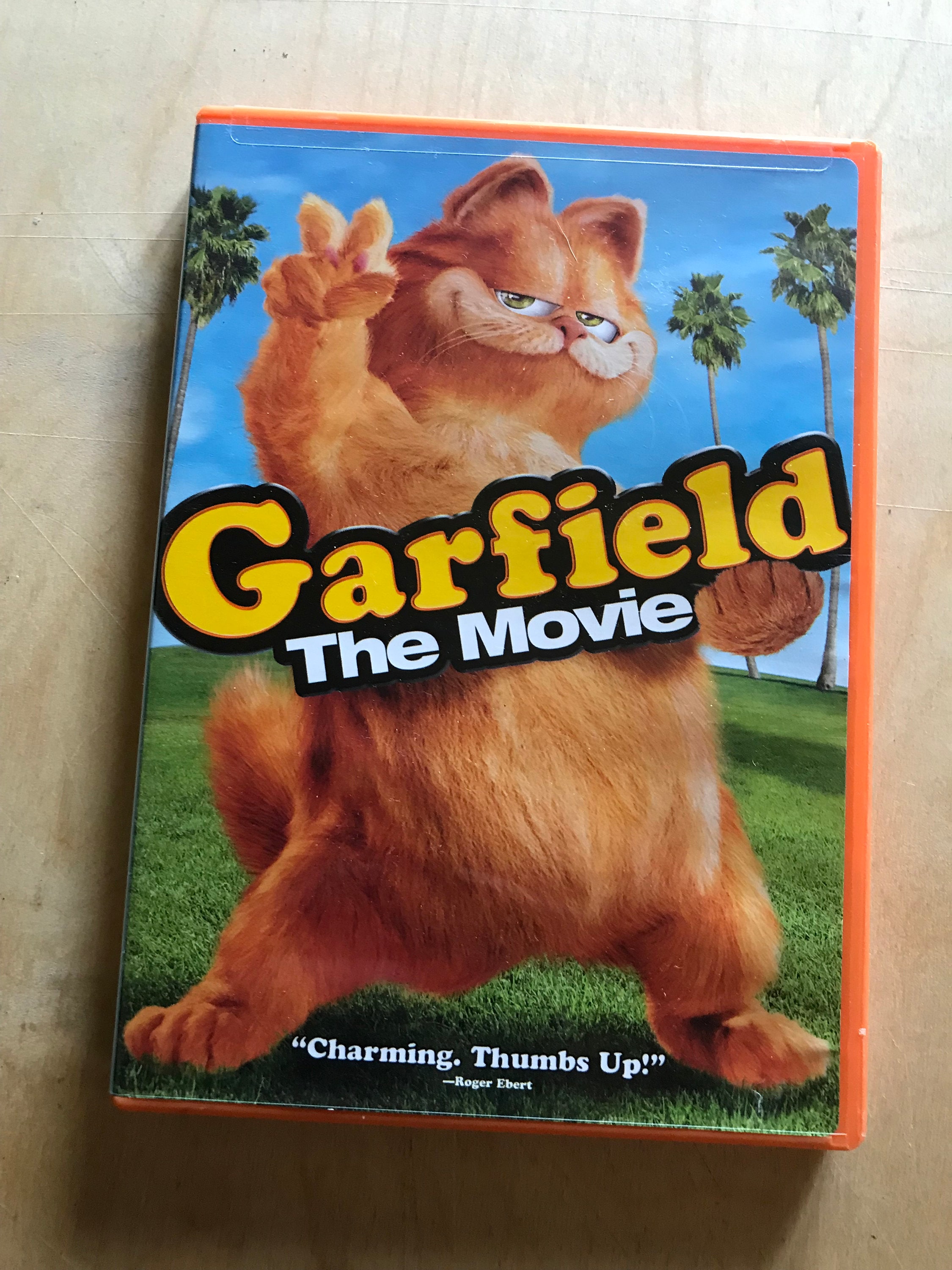 Garfield The Movie Dvd