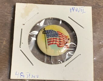 48 Star Flag Pin - Etsy