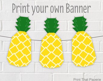 Summer Birthday Banner Watermelon Party Banner Watermelon Birthday ...