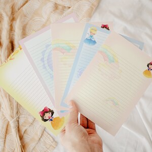 Printable Writing Paper - Stationary Paper - Letter Writing Set - Snow ...