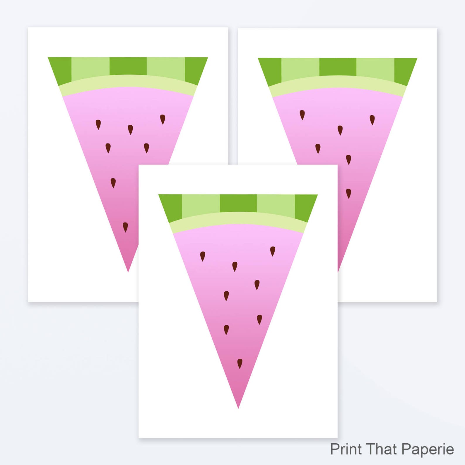 Summer Birthday Banner Watermelon Party Banner Watermelon - Etsy