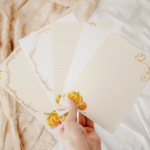 Writing Paper - Letter Writing Set - Notes - Journal Page - DIY ...