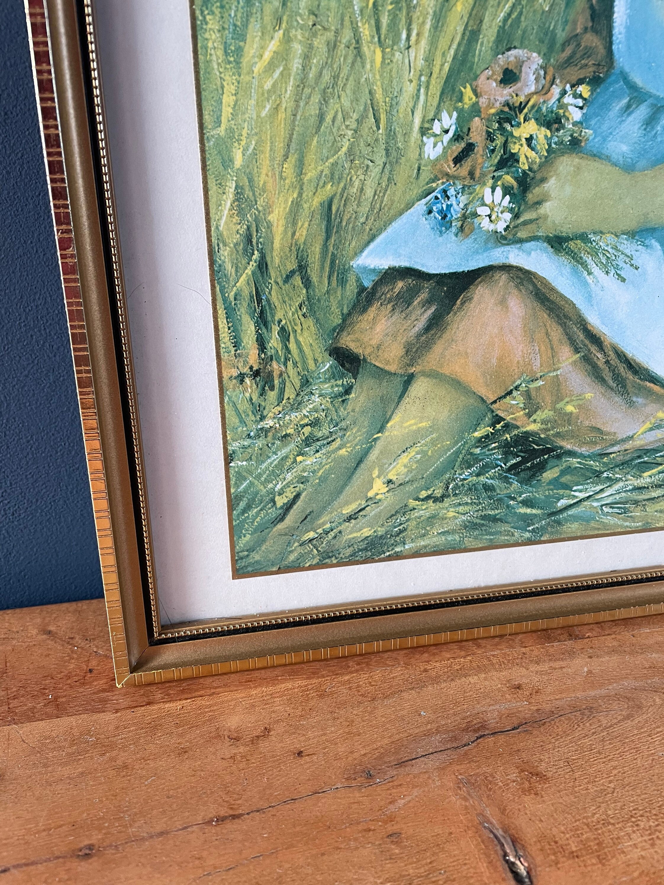 Dallas Simpson Print of a Gypsy Romany Girl - Etsy UK