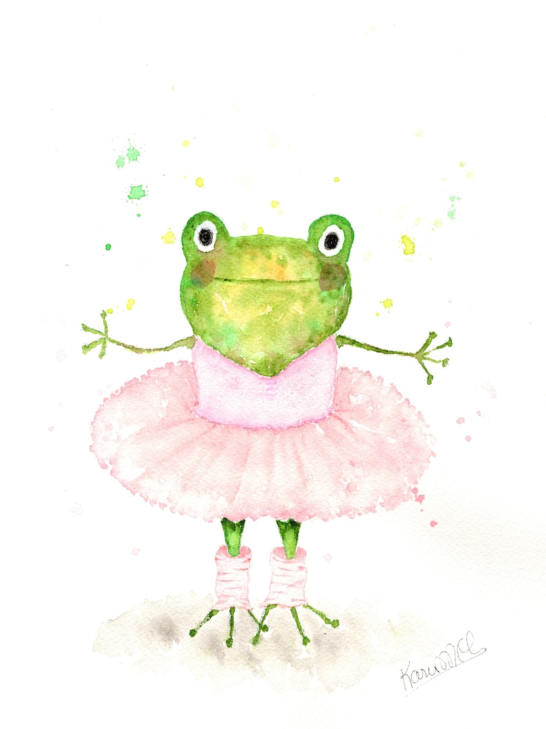 Watercolor Art Print, Original Art, Perfect Gift, Whimsical, Wall Art ...