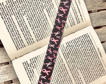 Breast Cancer Bookmark - Etsy