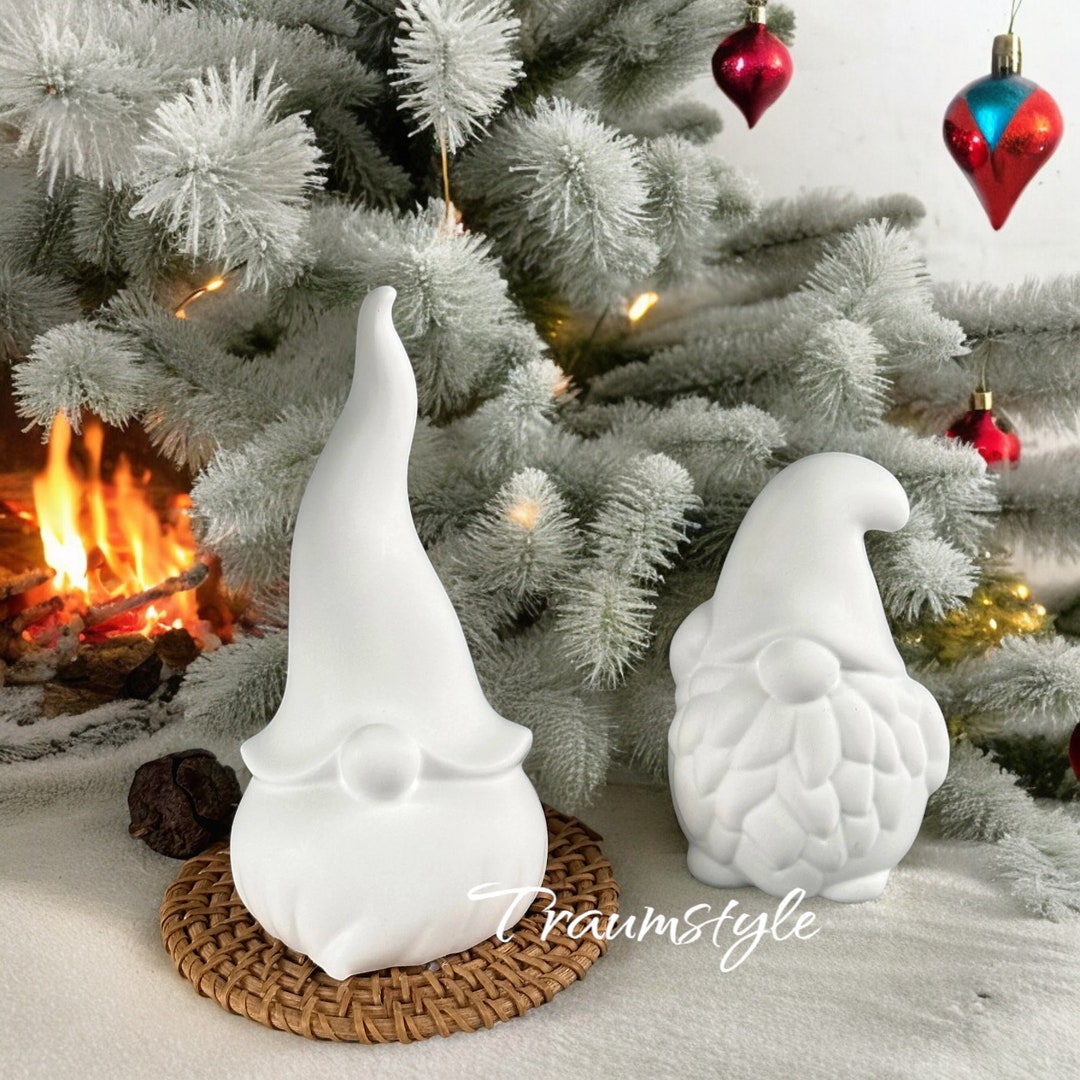 Silikon Gießform, Silikonform, Wichtel, Weihnacht, Zwerg, Raysin ...