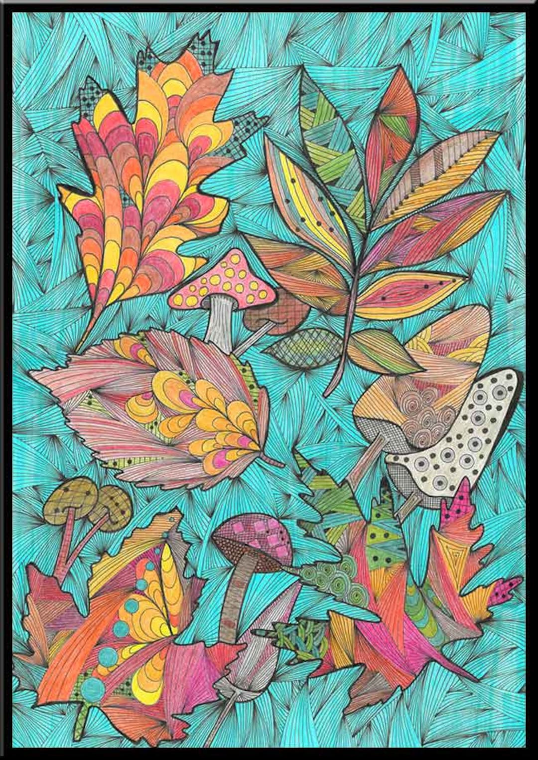 11. autumn Drawing Graphics Illustration - Etsy