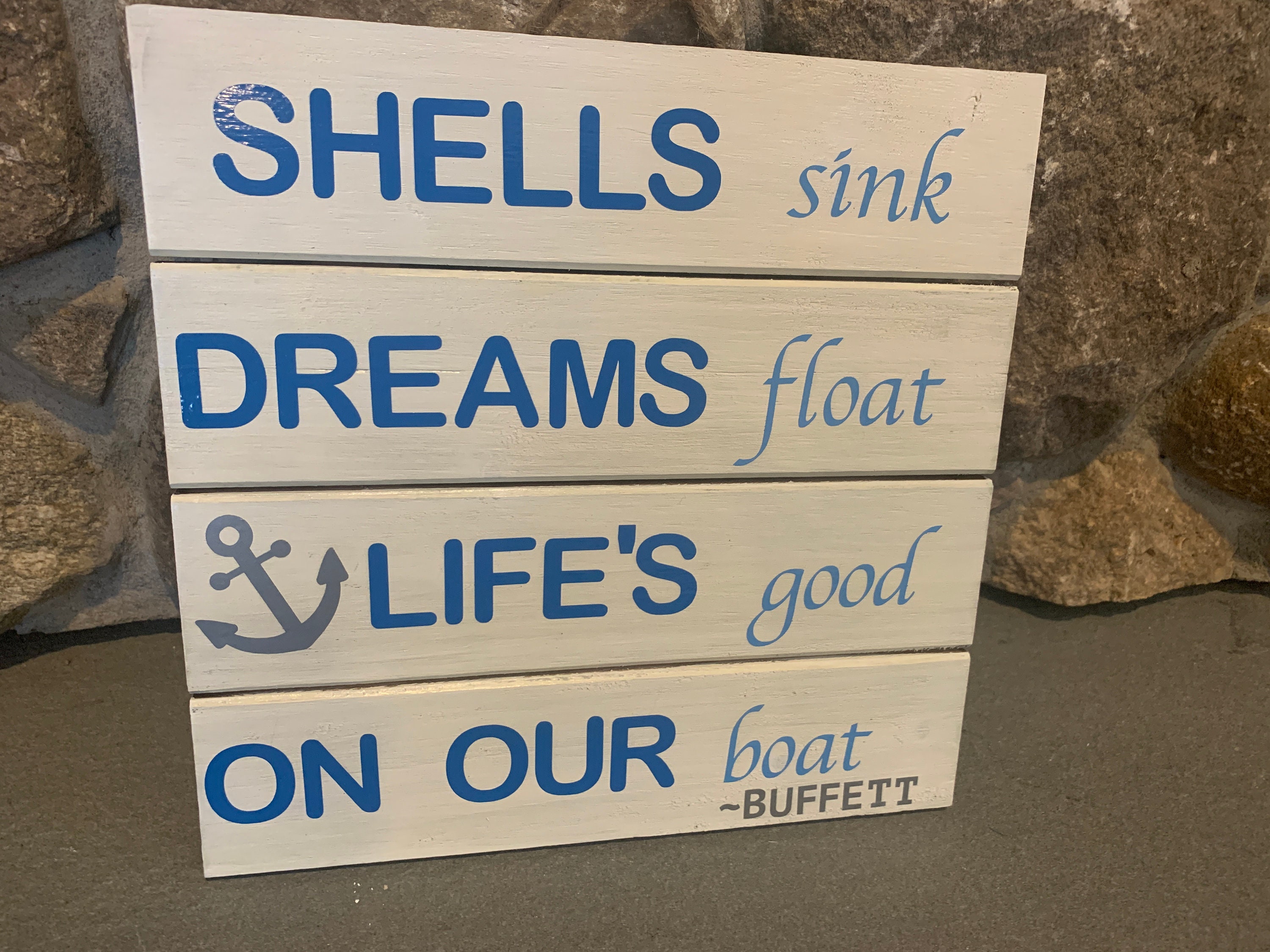 Jimmy Buffett Collection: Shells Sink Dreams Float | Etsy Jimmy Buffett Collection: Shells Sink Dreams Float | Etsy