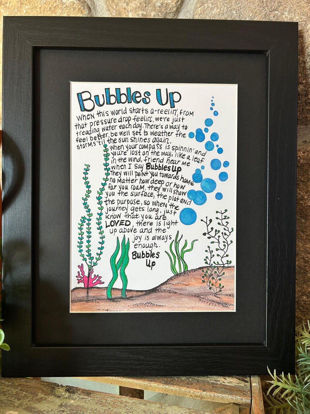 Jimmy Buffett Collection: Bubbles Up - Etsy