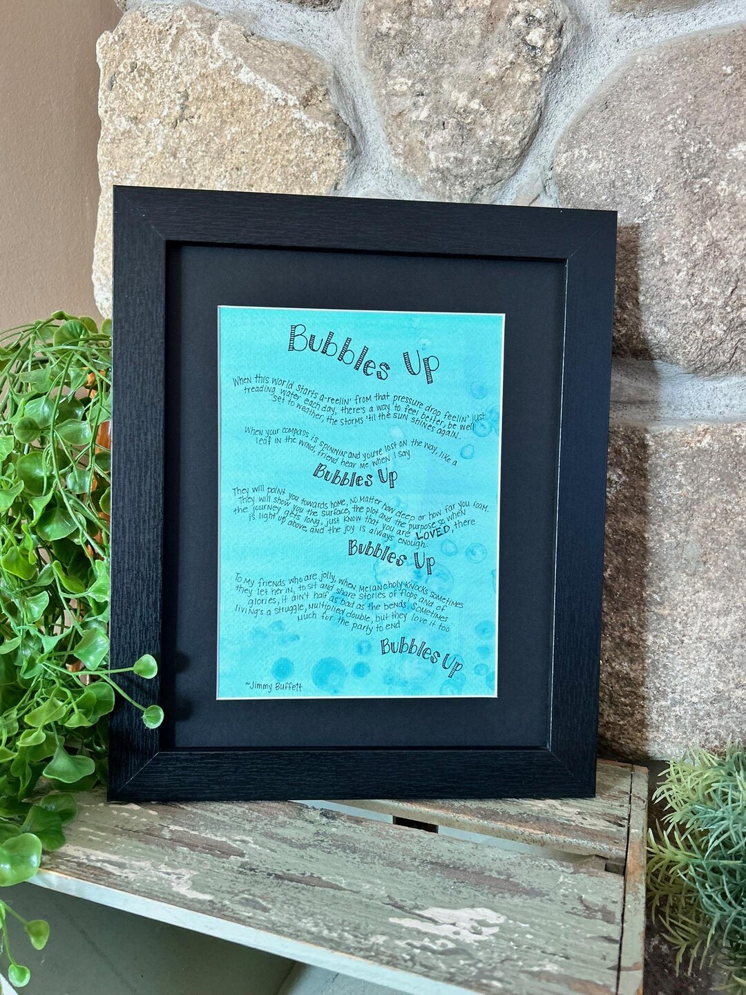 Jimmy Buffett Collection: Bubbles Up - Etsy