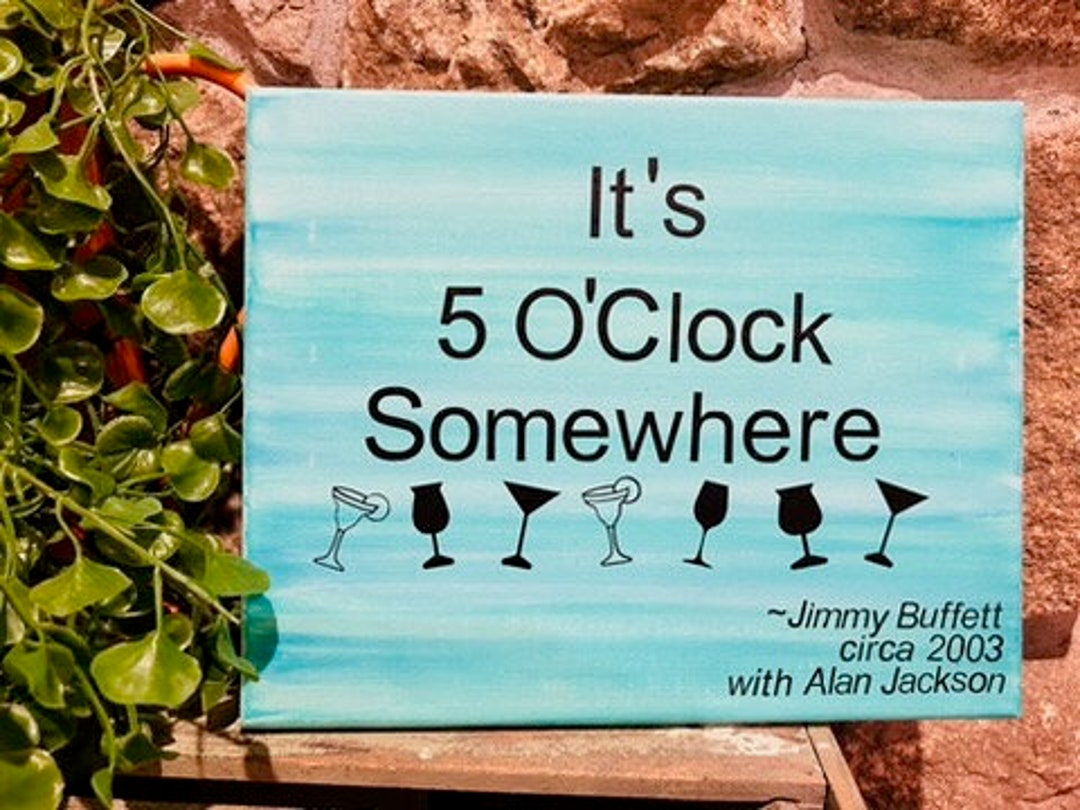 The Jimmy Buffett Collection: It's 5 O'clock Somewhere - Etsy