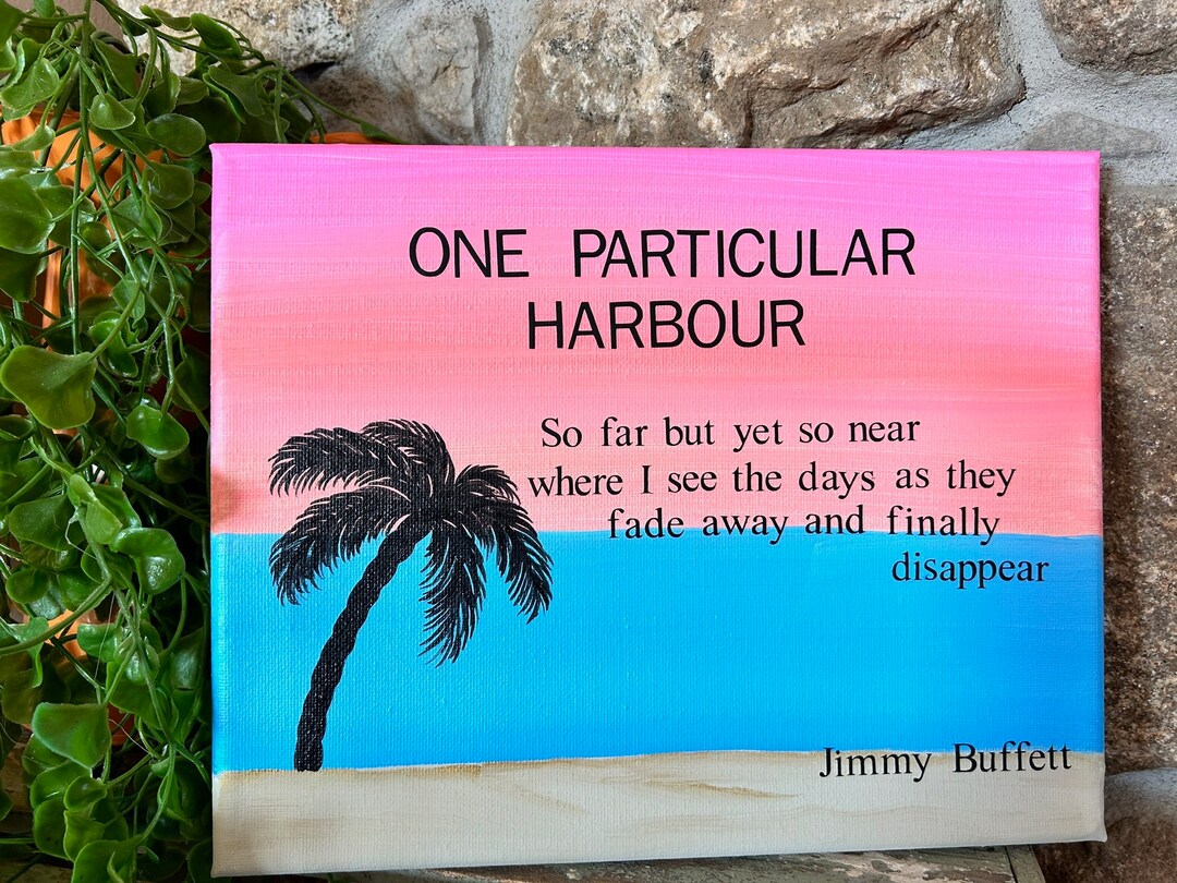 Jimmy Buffett Collection: One Particular Harbour - Etsy
