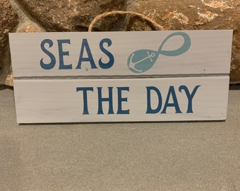 Seas the Day Signs - Etsy