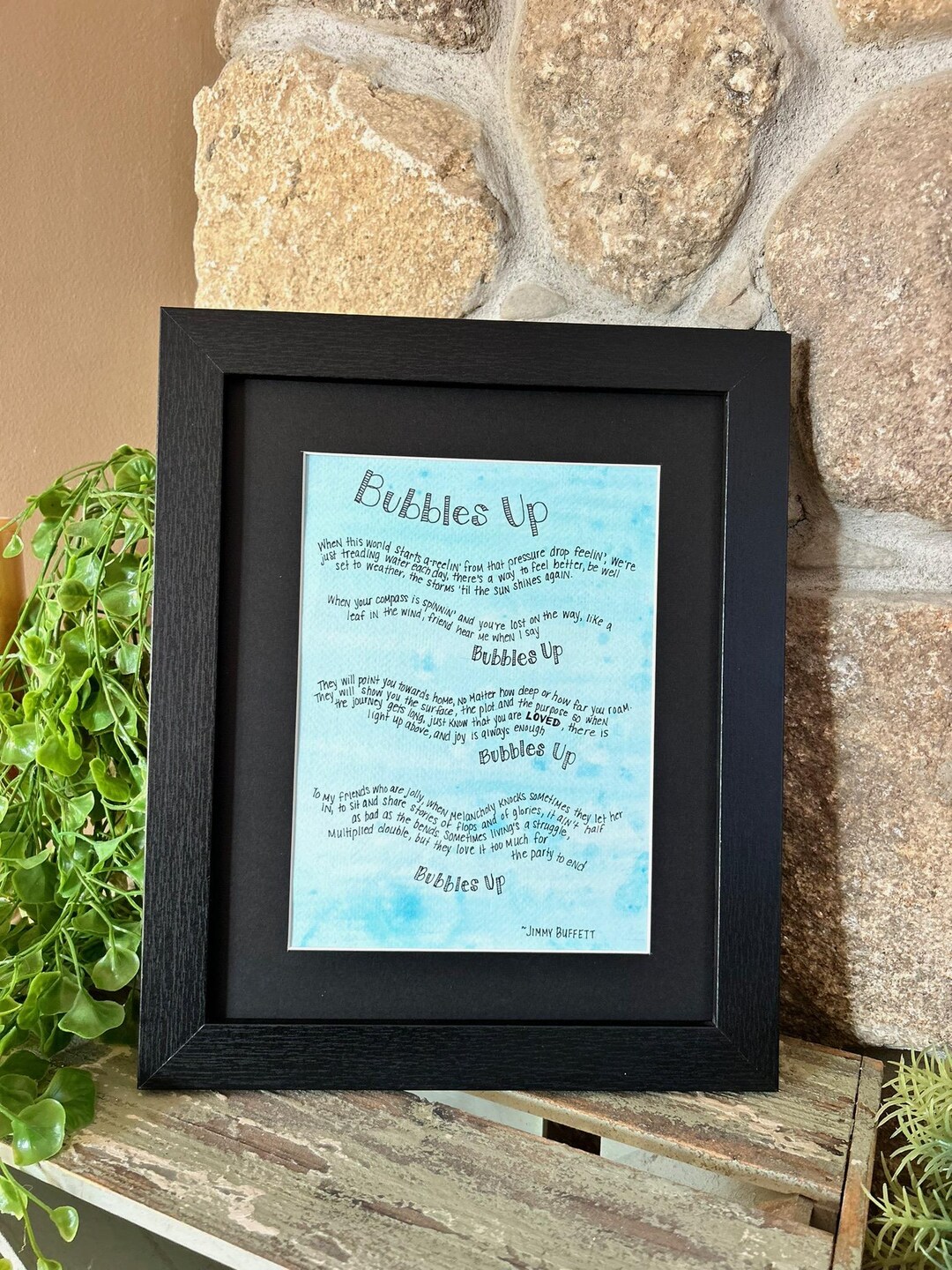 Jimmy Buffett Collection: Bubbles Up - Etsy