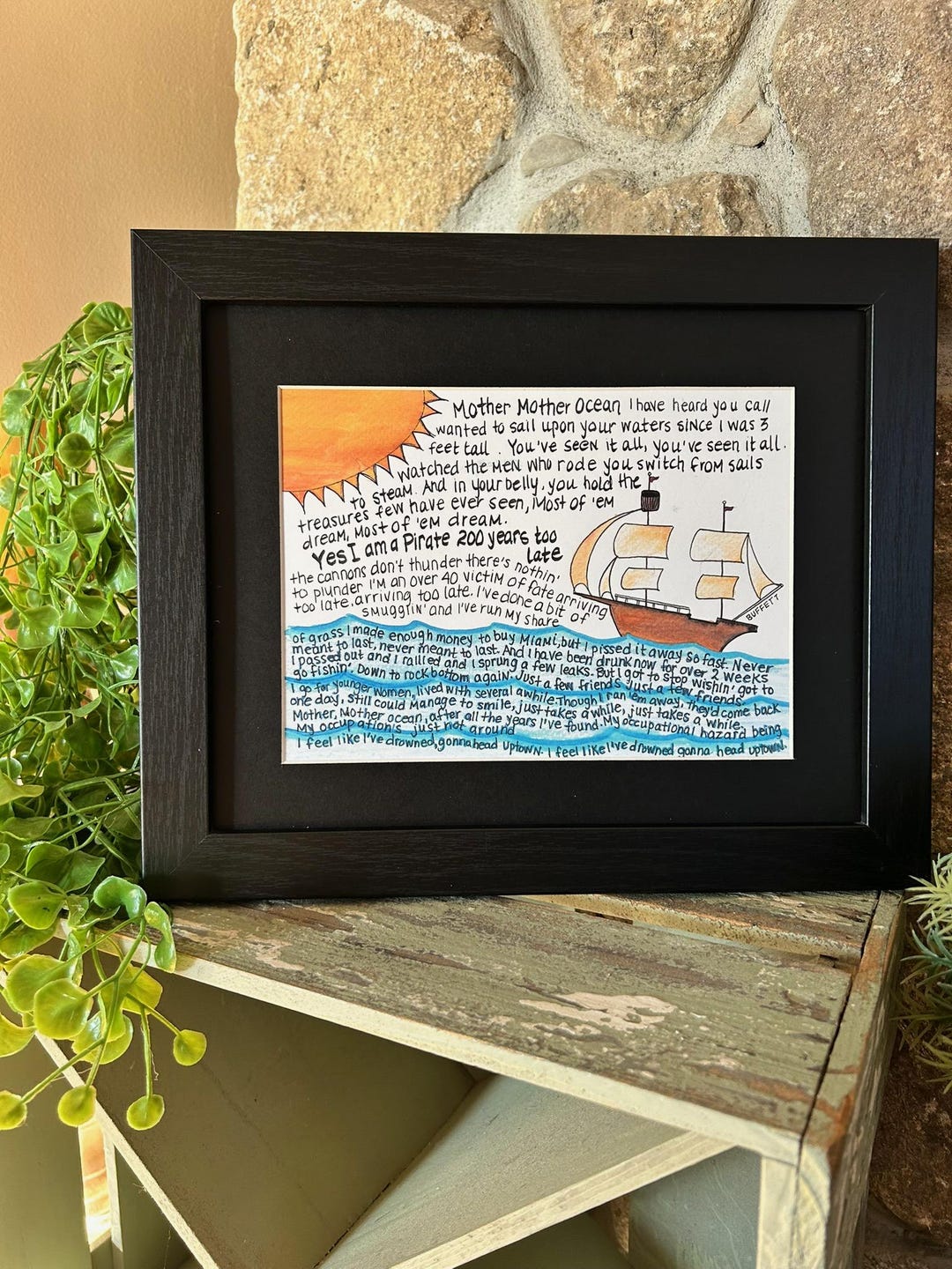 Jimmy Buffett Collection: A Pirate Looks at 40 - Etsy