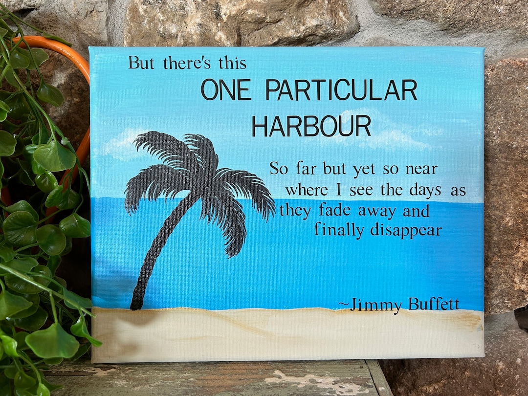 The Jimmy Buffett Collection: One Particular Harbour - Etsy