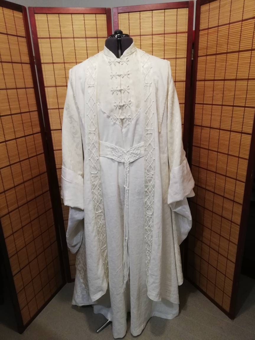 Cosplay Saruman the white Costume from The Lord of the | Etsy