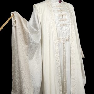 Cosplay Saruman the White Costume From the Lord of the Rings the Hobbit ...