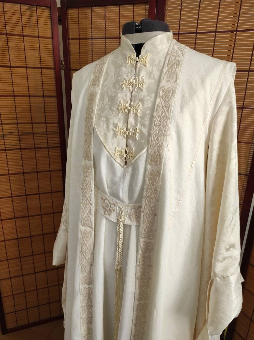 Cosplay Saruman the White Costume From the Lord of the | Etsy UK