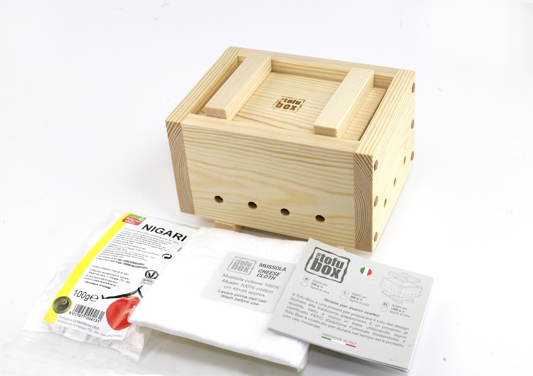 Tofu Maker Kit "regular" (3 Misure Disponibili), Tofu Box, Handmade in ...