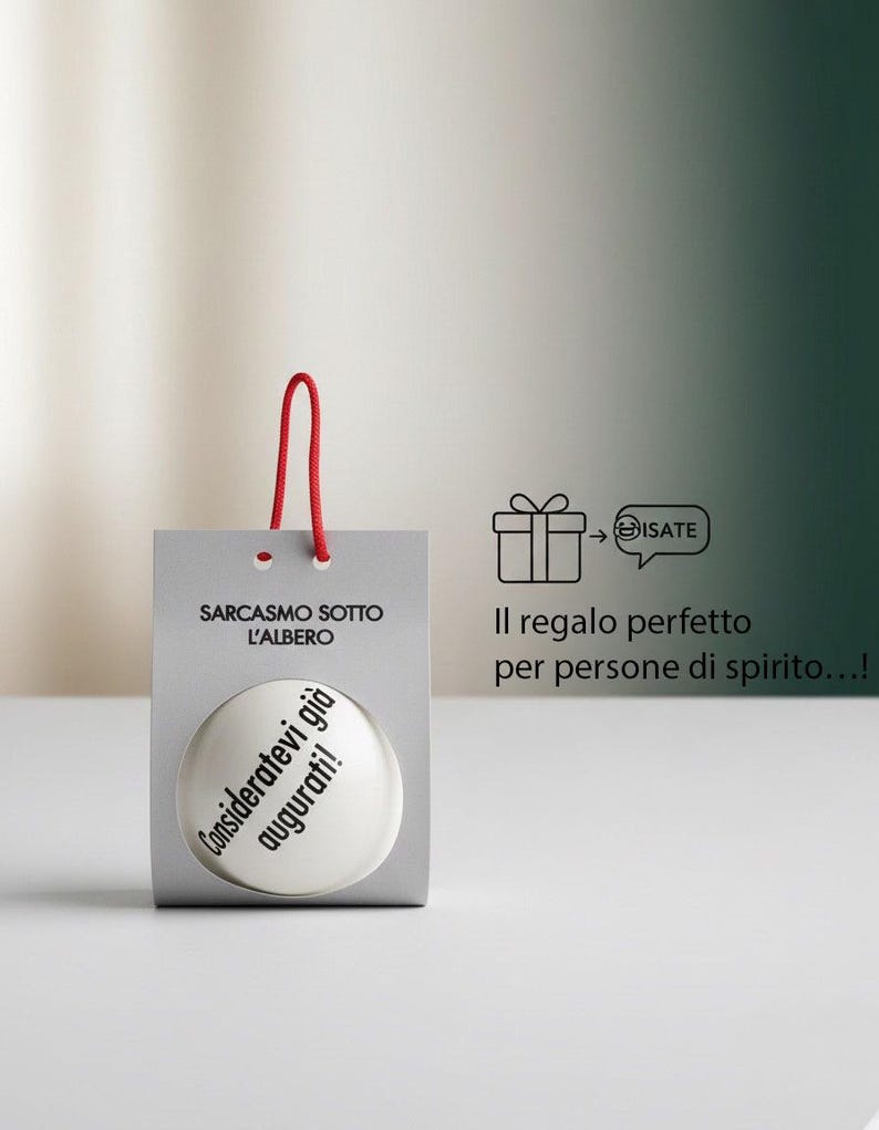 Funny Christmas Ball – Ironic Tree Decoration – Sarcastic Christmas ...