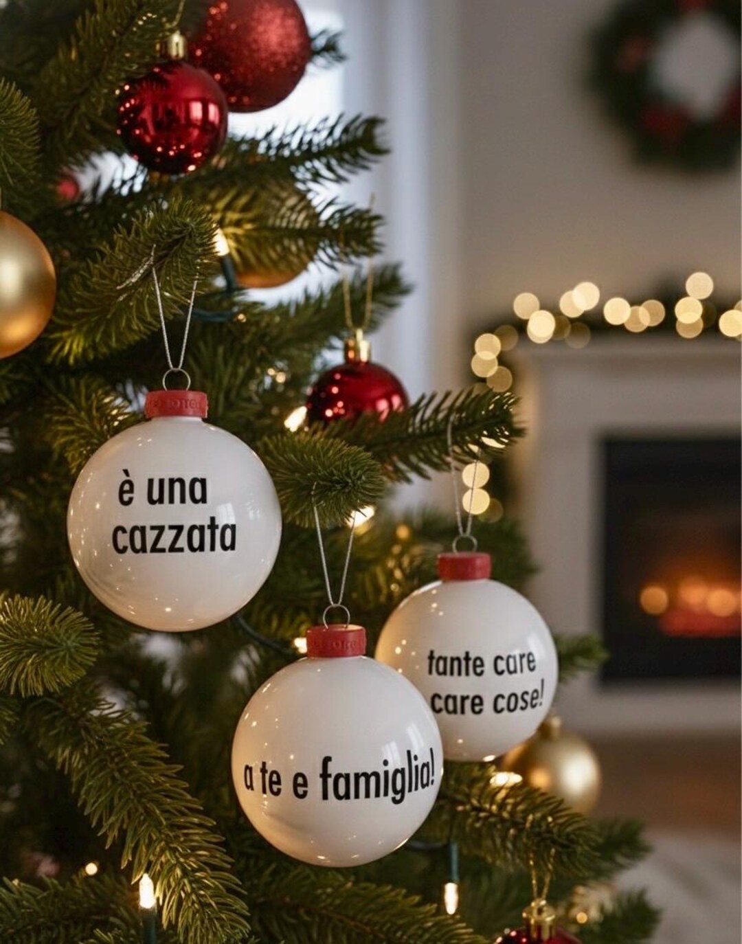 Funny Christmas Ball – Ironic Tree Decoration – Sarcastic Christmas ...