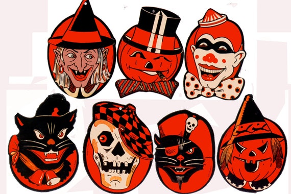 Printable Vintage Antique Reproduction Beistle Die Cut - Etsy