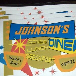 Retro Mid Century Modern 1950's - 1970's Jetson Style Personalized ...