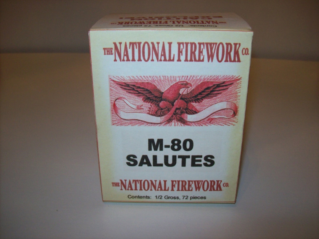 National Fireworks Co. Historically Accurate M-80's Fireworks ...