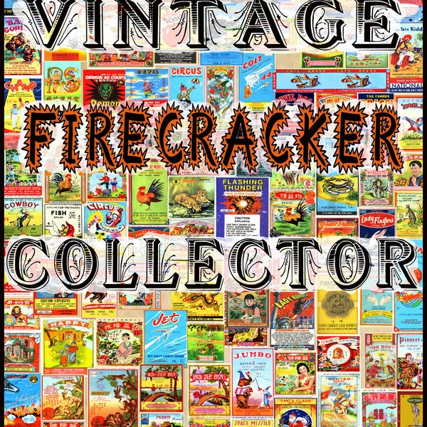 Vintage Firecracker - Etsy