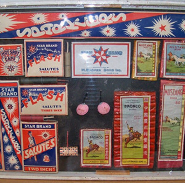 Vintage Firecracker - Etsy