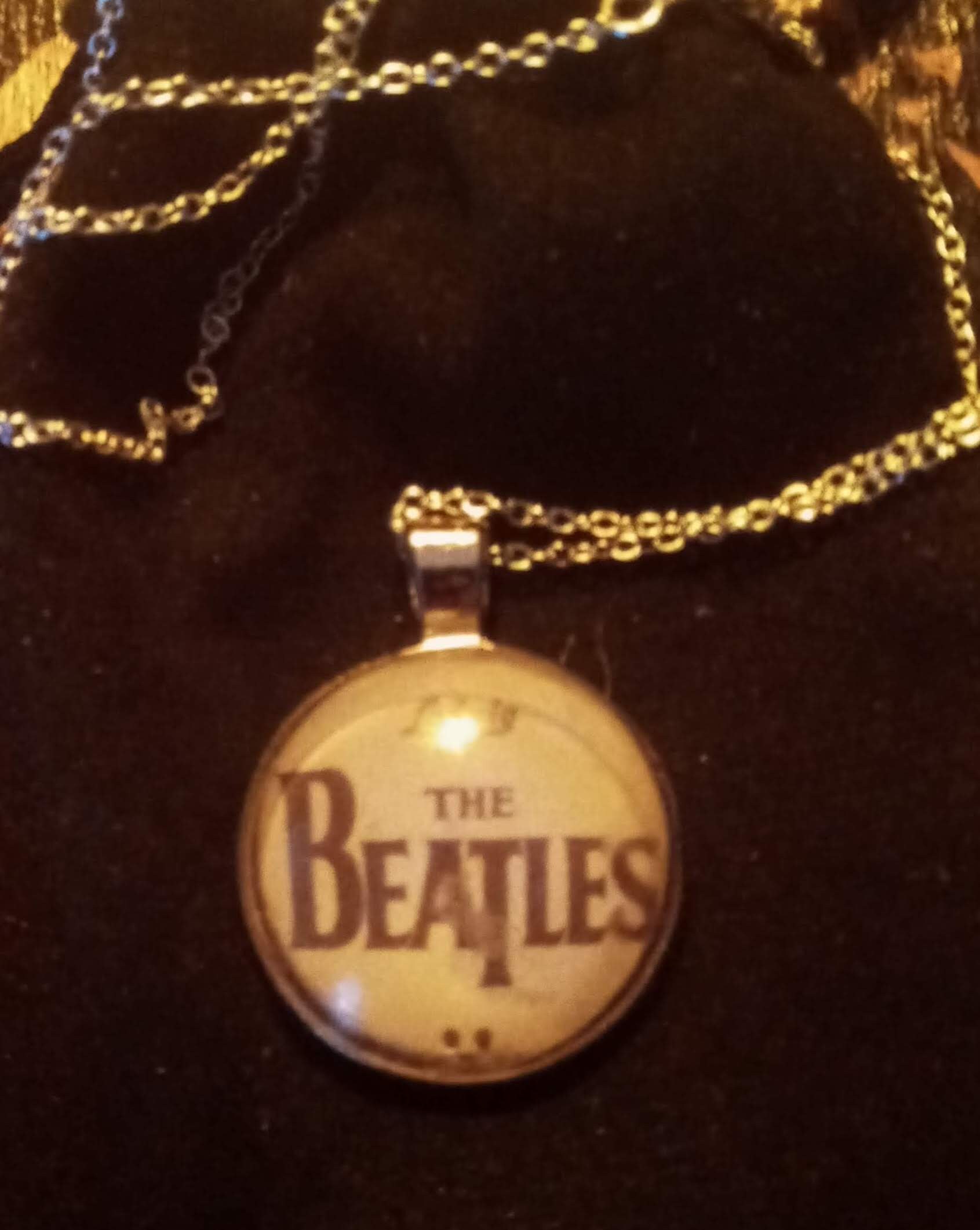 Vintage Hippie Boho Looking the Beatles Ludwig Drums Pendant With 20 ...