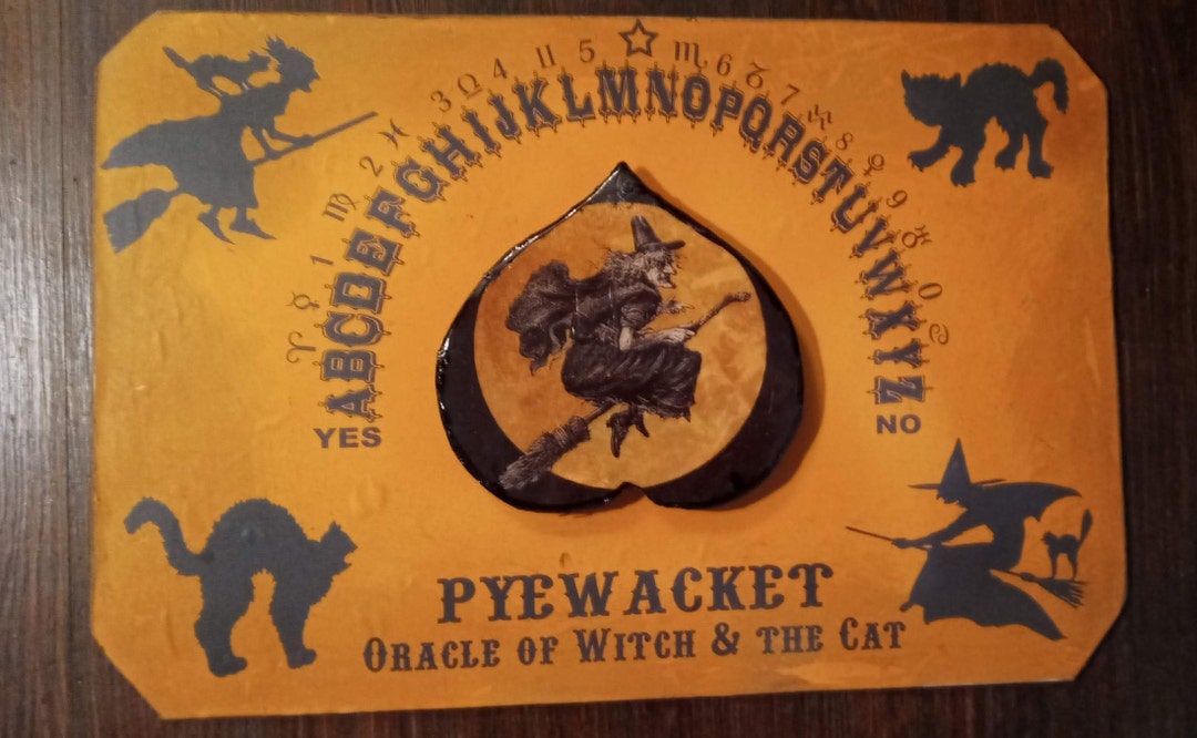 Vintage Looking Halloween Pyewacket Oracle of Witch and Cat - Etsy
