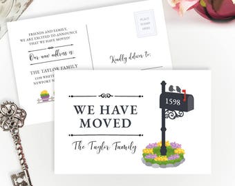 Our Christmas Tree Has a New Address Moving Cards Holiday - Etsy