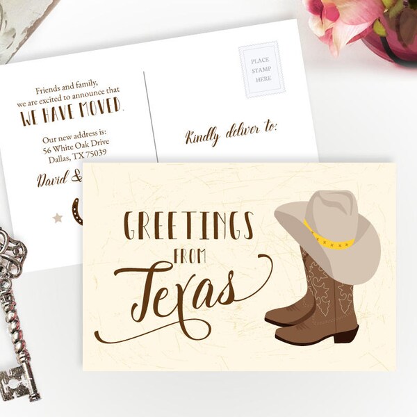 Greetings From Texas - Etsy