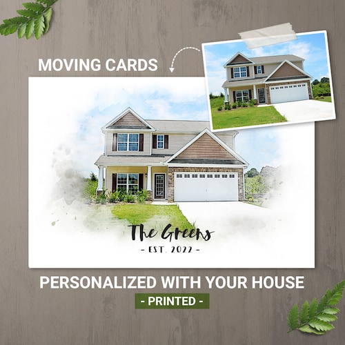 Change of Address Postcards Moving Announcement Cards - Etsy