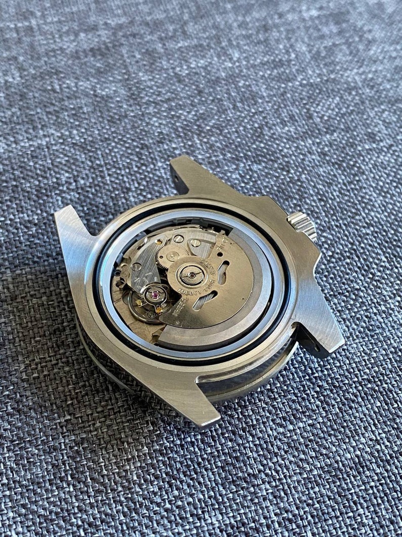 Seiko Automatic NH35A Comex Custom Mod Watch Black Ceramic | Etsy