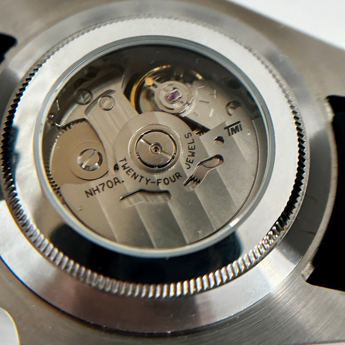 Mens Automatic Seiko Skeleton Mod Custom Watch, Dive-ready, Sapphire ...