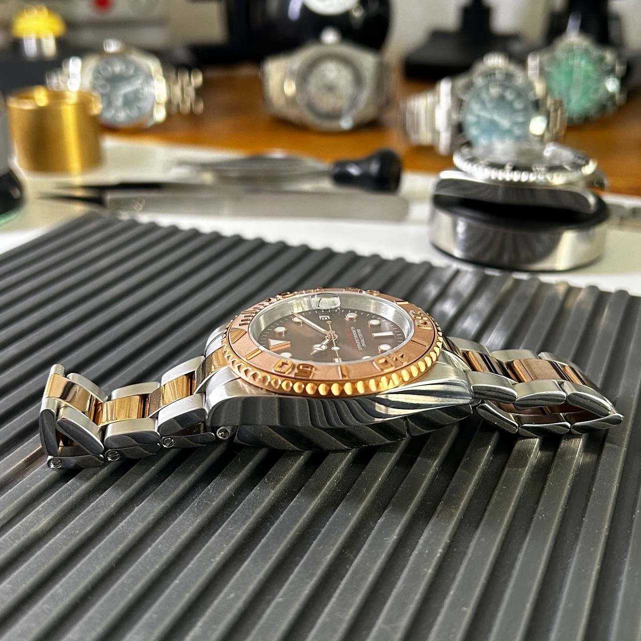 Seiko Automatic NH35 Yachtmaster Custom Mod Watch Ceramic - Etsy