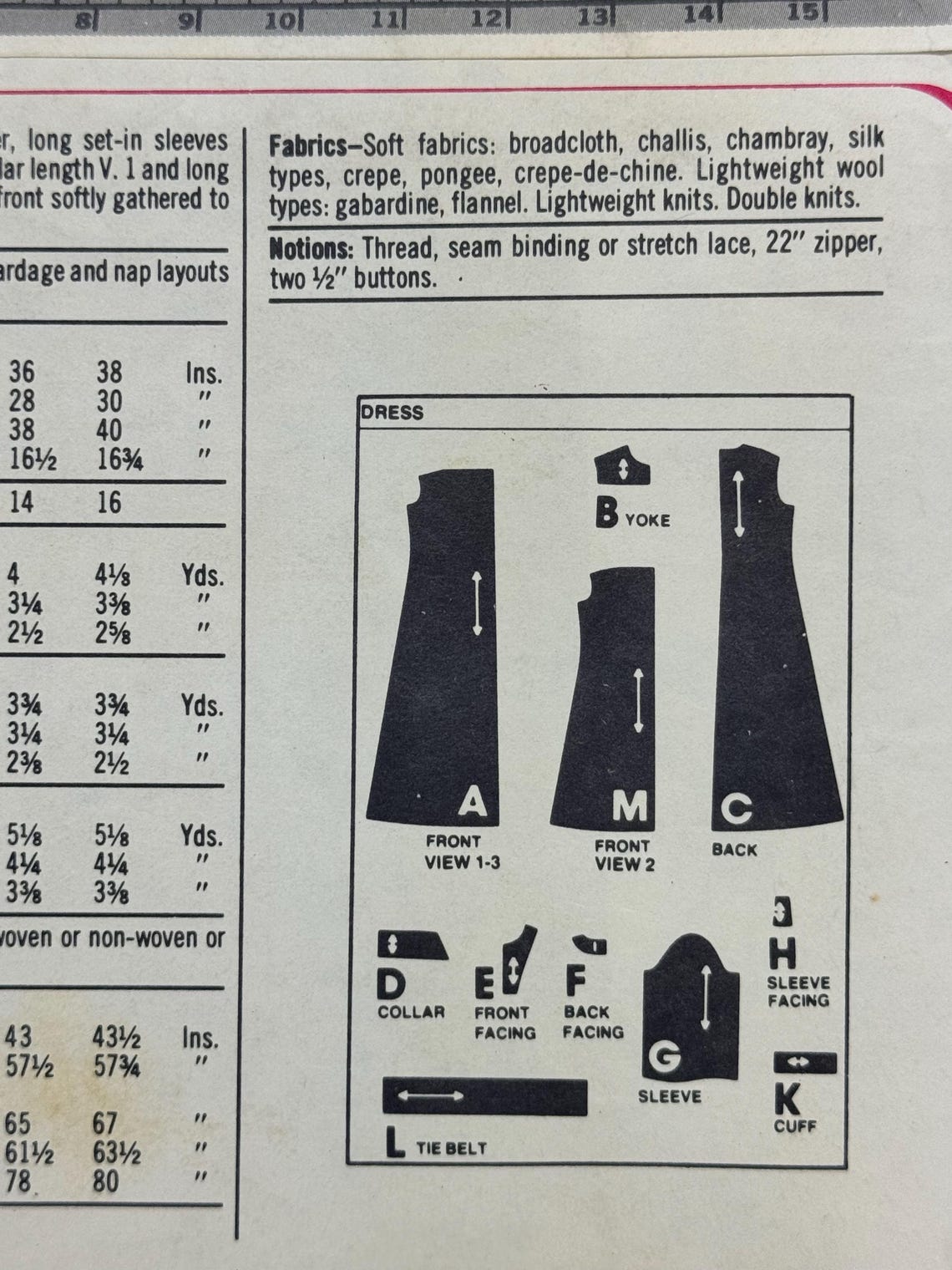 Mccall’s 7461 Misses Suit Jewel Neck Jacket and Flared Skirt Sewing ...