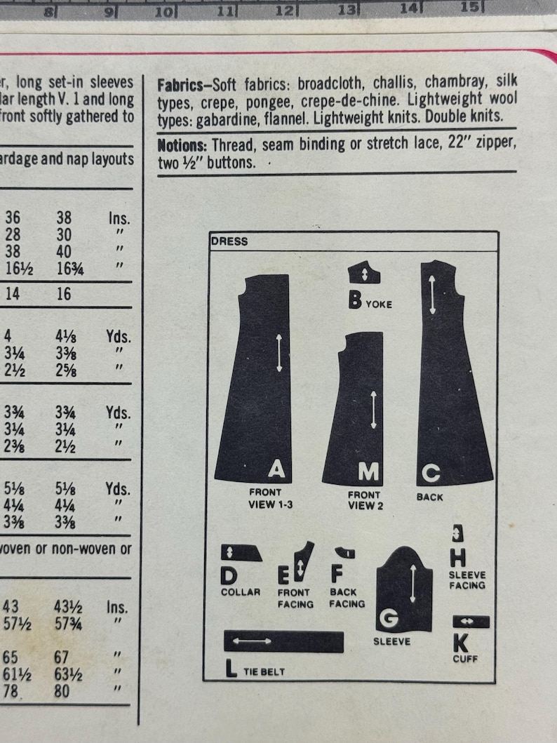 Mccall’s 7461 Misses Suit Jewel Neck Jacket and Flared Skirt Sewing ...