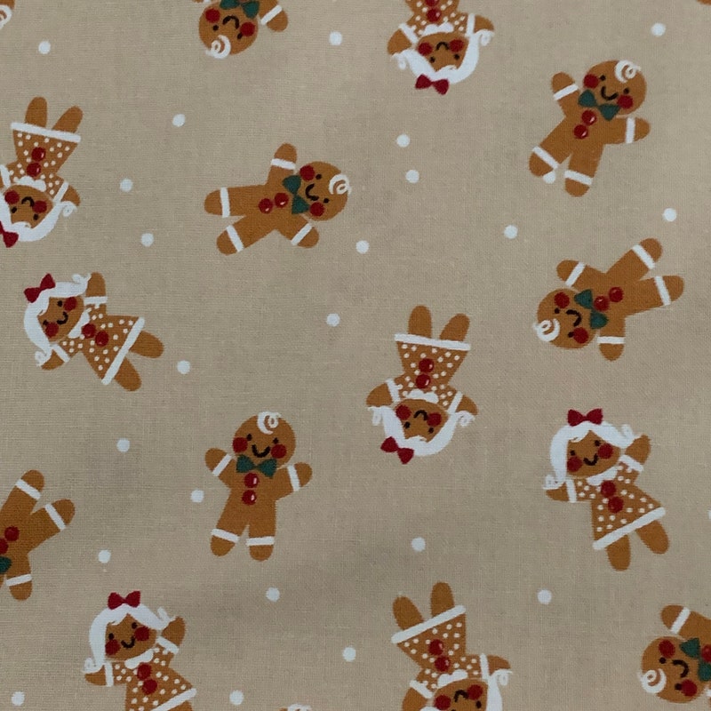Gingerbread Fabric - Etsy